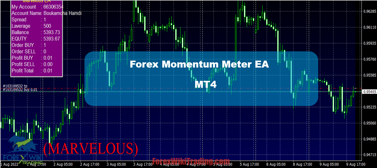 Forex Momentum Meter EA MT4 - Amazing Robot